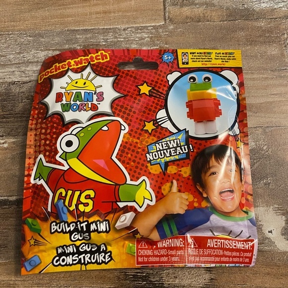 Ryans World | Toys | Ryans World Build It Mini Gus New In Bag | Poshmark